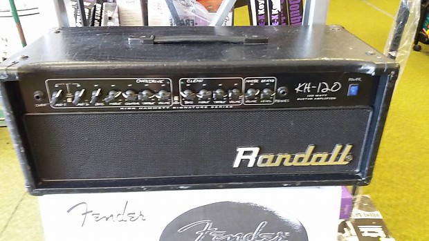 Randall KH120 Kirk Hammett Head Black | Reverb