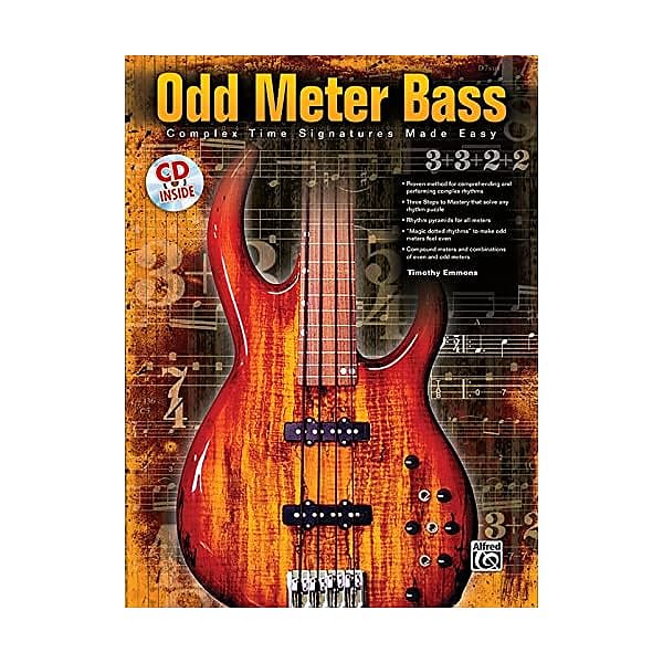 Odd Meter Bass: Playing Odd Time Signatures Made Easy Emmons, | Reverb