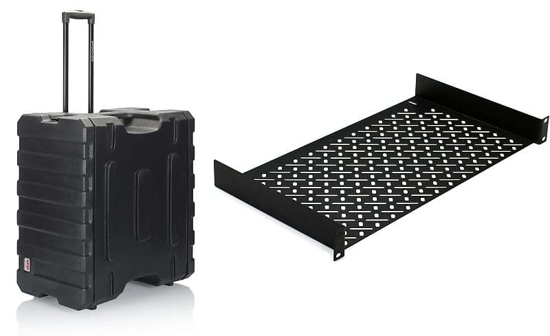 Gator G-PROR-6U-19 Pro Series Rolling Rack Case Bundle with | Reverb