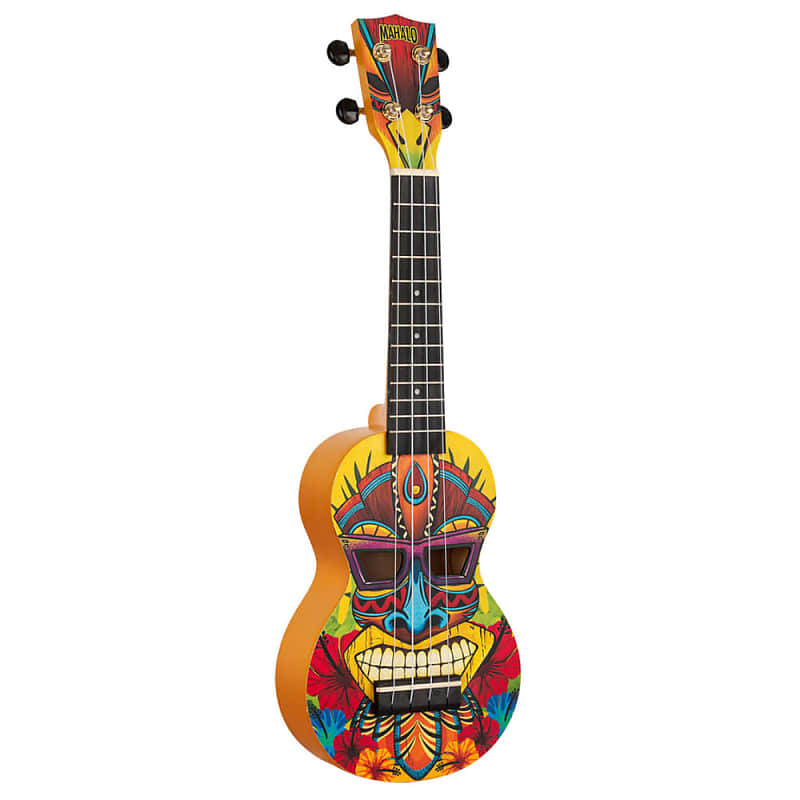 Mahalo | Art Series | Soprano Ukulele | Tiki | Reverb