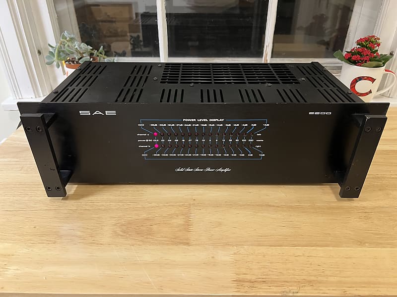 Restored SAE 2200 Amplifier | Reverb
