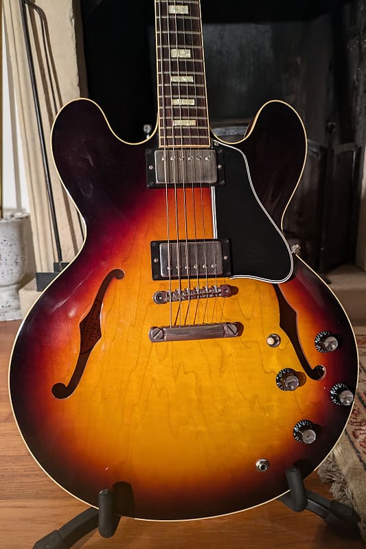 Gibson Nashville Custom Shop '63 335 Sunburst 2015 | Reverb