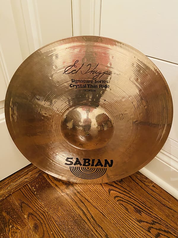 SABIAN Ed Thigpen Signature series 18” Crystal thin ride | Reverb