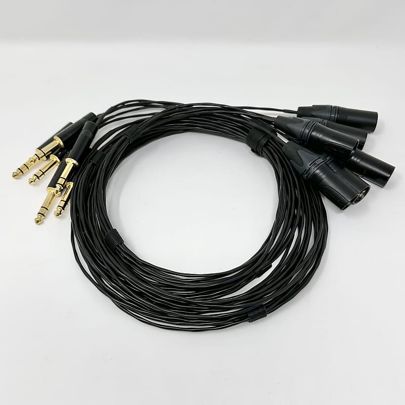 Mogami Neutrik/Rean 6-Channel TRS XLR-M Snake Cable 10ft | Reverb