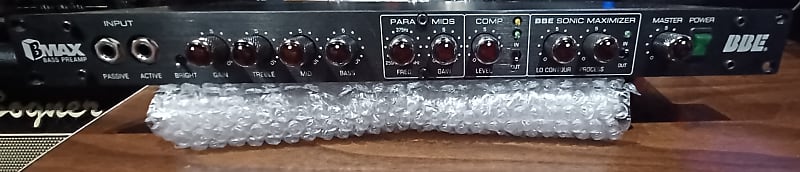 BBE Sound BMAX Rackmount Analog Bass Preamp | Reverb