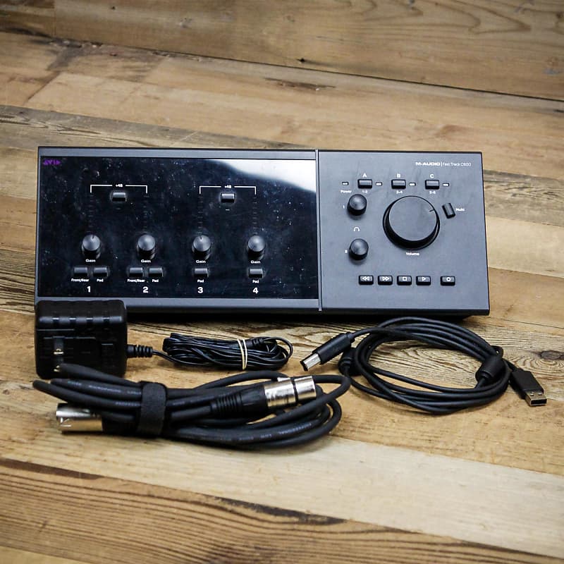 M-Audio Fast Track C600 USB Audio Interface | Reverb