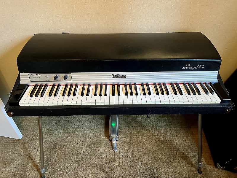 1974 Fender Rhodes Mark I Stage 73 w/ RetroFlyer Pre-Amp & | Reverb