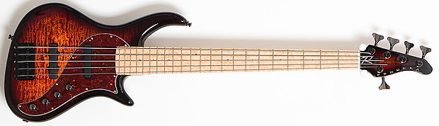 Pedulla Rapture 5, AAA Flame Maple, Birdseye Maple - Demo | Reverb