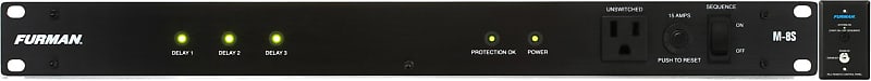 Furman M-8S Power Conditioner / Sequencer Bundle with Furman | Reverb