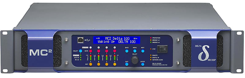 MC2 Audio Delta 100 DSP 4 Channel Amplifier | Reverb