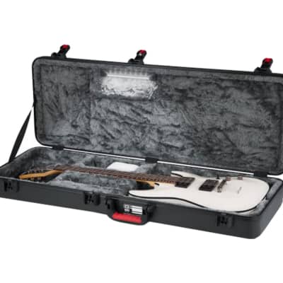 Gator Cases GTSA-GTRELEC-LED TSA ATA Molded Electric Guitar | Reverb