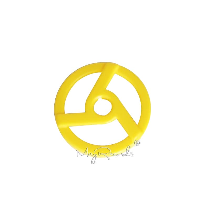 45 RPM Adapter - 2 PCS / Yellow | Reverb