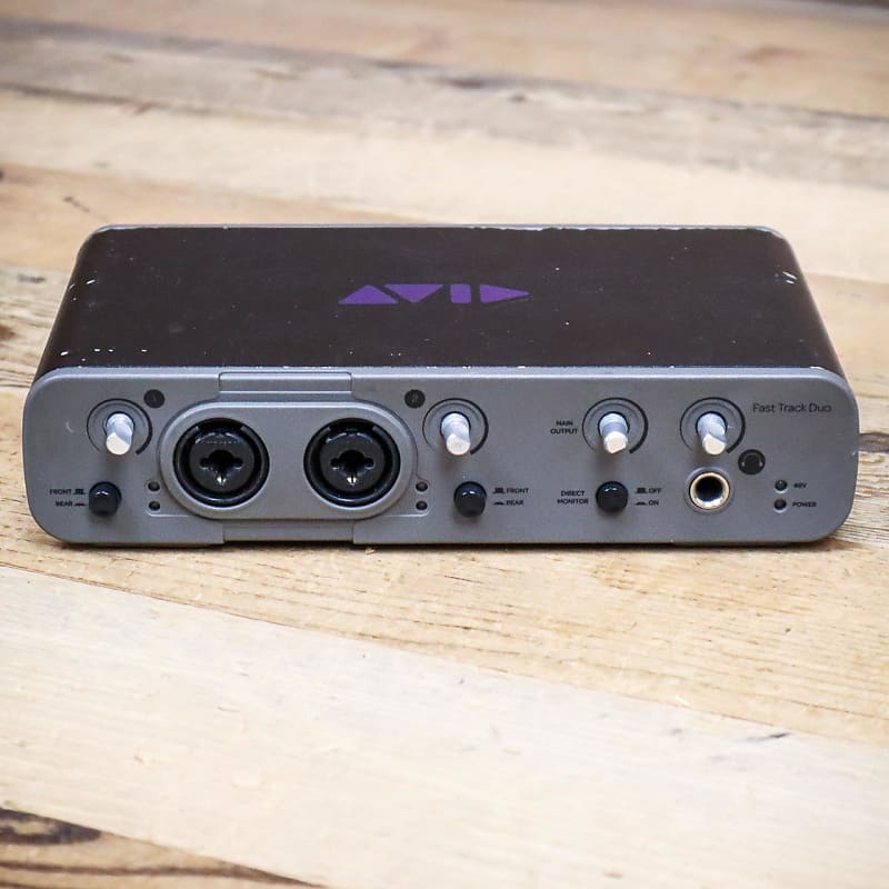 As Is Avid Fast Track Duo USB Interface | Reverb