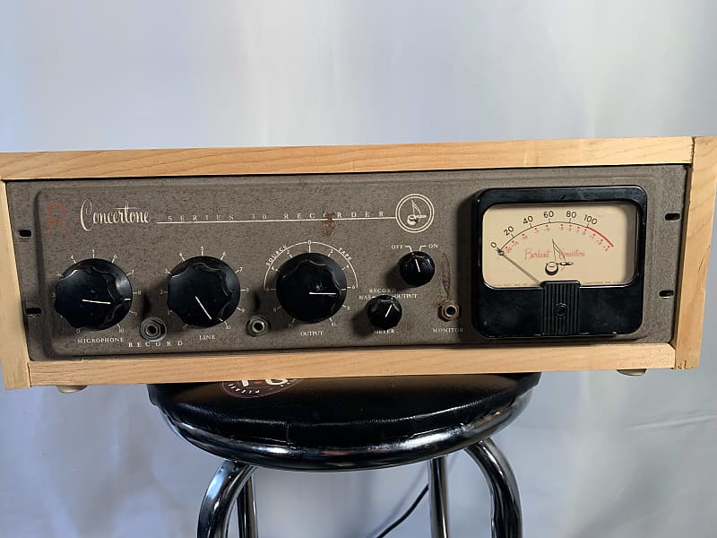 Berlant concertone 50s vintage tube mic pre amplifier | Reverb