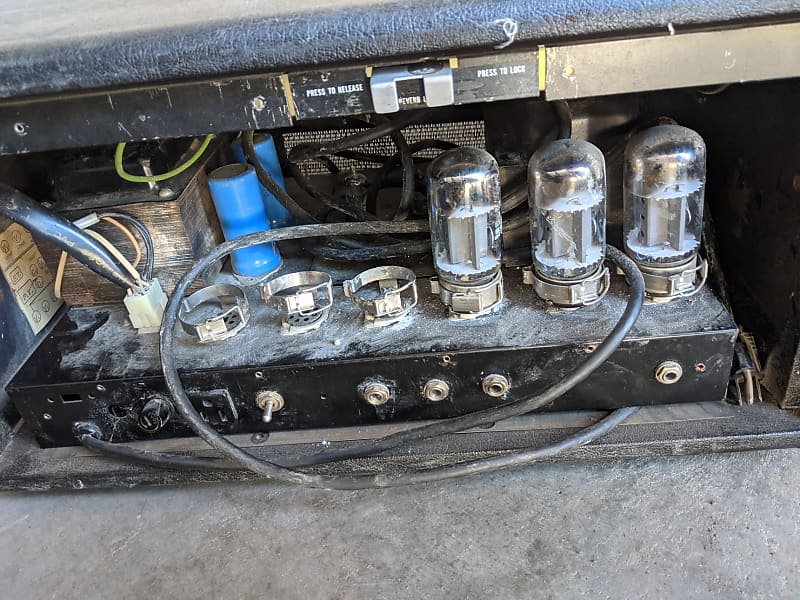 RARE Ampeg V9-SVT 1969-1974 SPRING REVERB 300w | Reverb