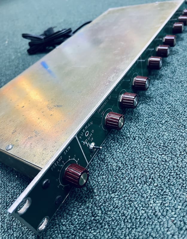 furman sound PQ-3 Parametric Equalizer 1980’s | Reverb