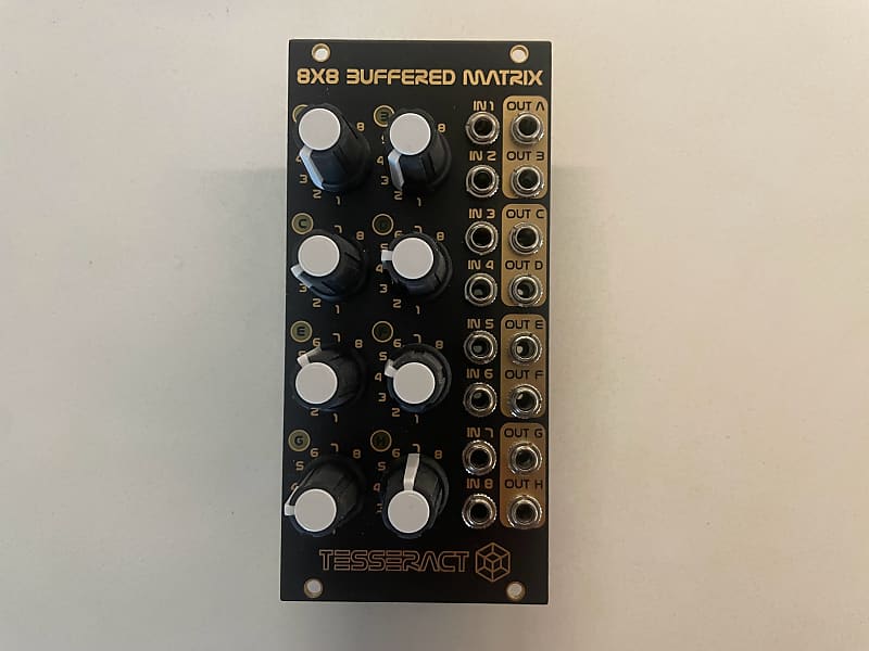 Tesseract Modular 8x8 Buffered Matrix DIY | Reverb
