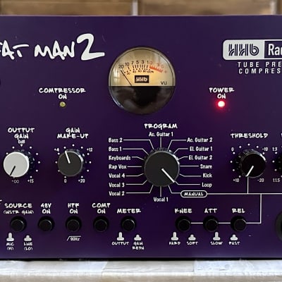 HHB Radius 5 / TL Audio Fat Man 2 Stereo Tube Preamp | Reverb