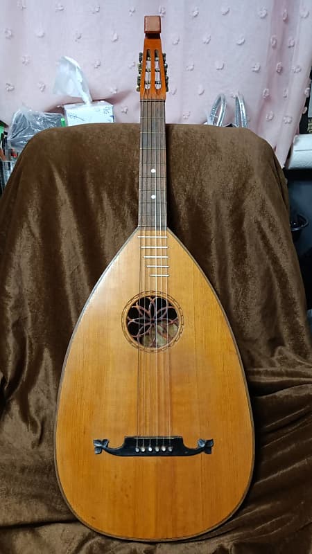 ANTIQUE 1900s LUTE GUITAR READY TO PLAY | Reverb