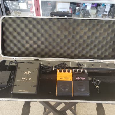 Peavey Effects Pedal Board PFC-5 1980's 3 Pedals | Reverb