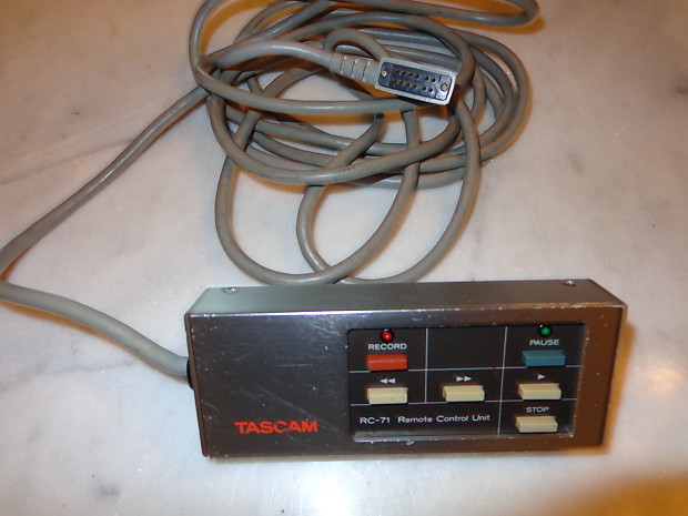Tascam RC-71 Reel to Reel Remote Control Unit | Reverb