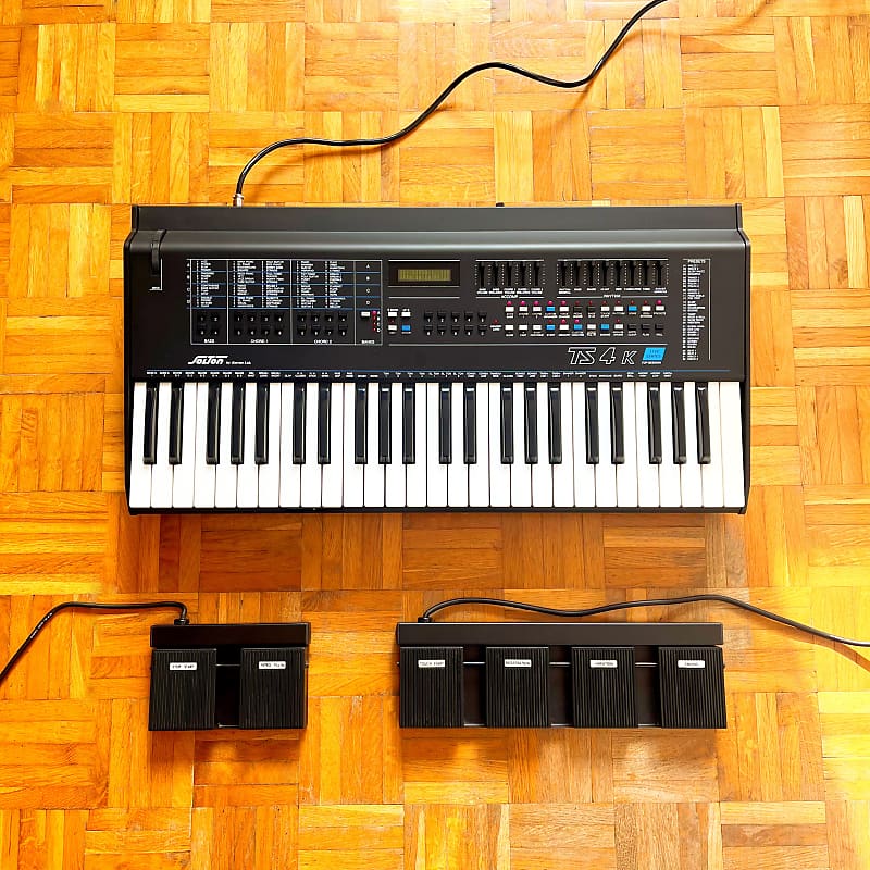 Solton TS4K (1989) Italo Disco Machine Synth with 2 extra | Reverb