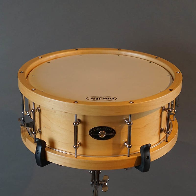 PDP Pacific 5.5x14 Maple Snare Drum w/Wood Hoops - Used | Reverb