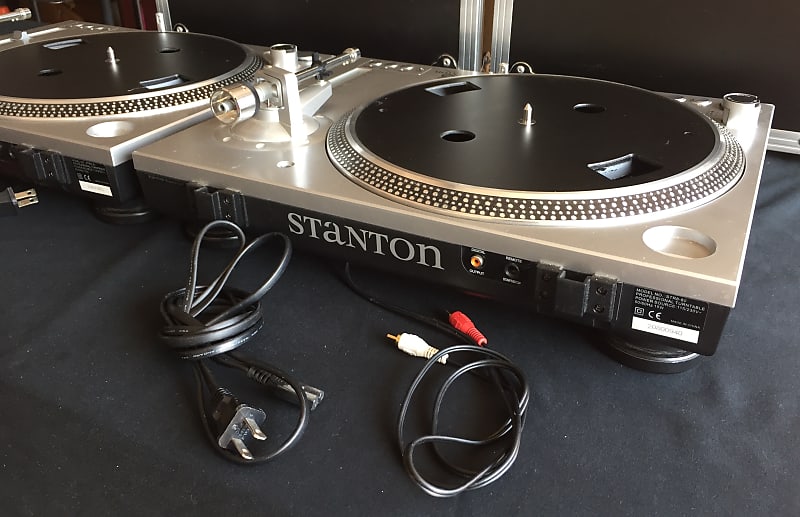 Stanton Str8-80 Turntable 2000's Black / Gray | Reverb