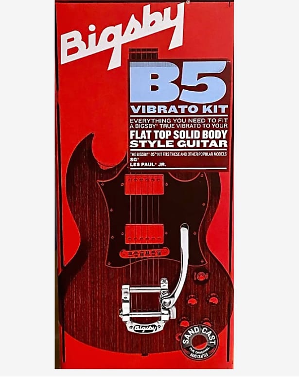 Bigsby B5 Vibrato Kit for Gibson SG, Les Paul and Telecaster | Reverb