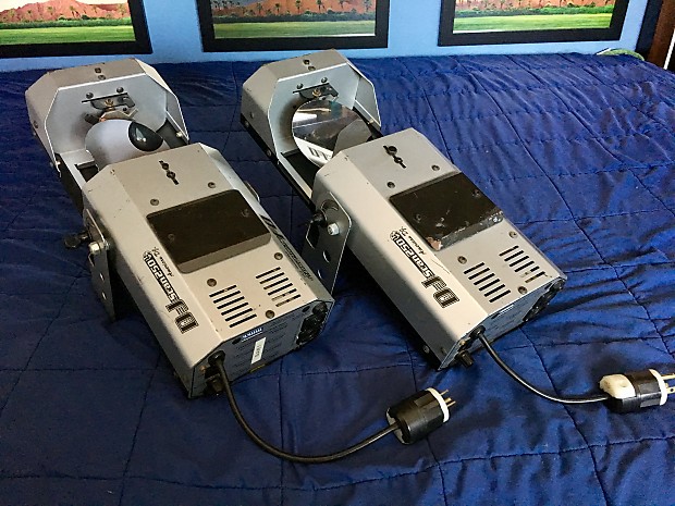 American DJ DJ Scan 250 Scanner PAIR Black / Silver | Reverb