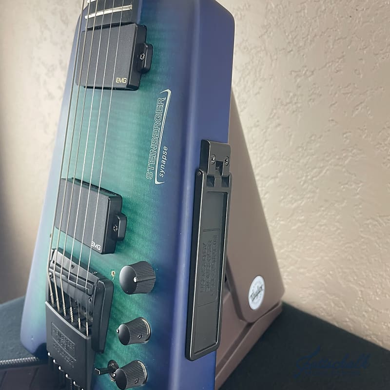Steinberger Synapse Transcale ST-2FPA Custom 2008 Trans Blue | Reverb