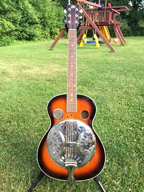 Rogue RD30V Rond Neck Resonator 2000's Vintage Sunburst | Reverb