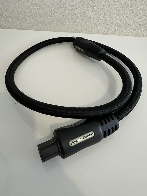 PS Audio (LOT OF 3) 1m Power Cable - Power Punch - 15amp | Reverb