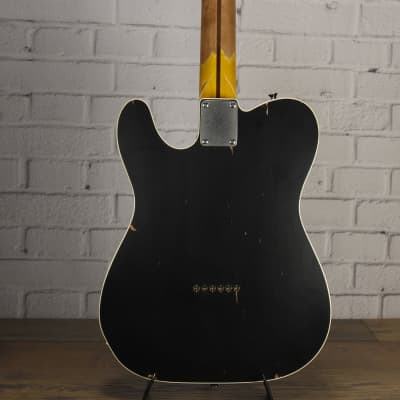 Nash Guitars Alder T-72 Thinline Electric Guitar Black Light | Reverb