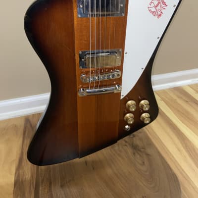 Greco Firebird V Early 80's Black | Reverb