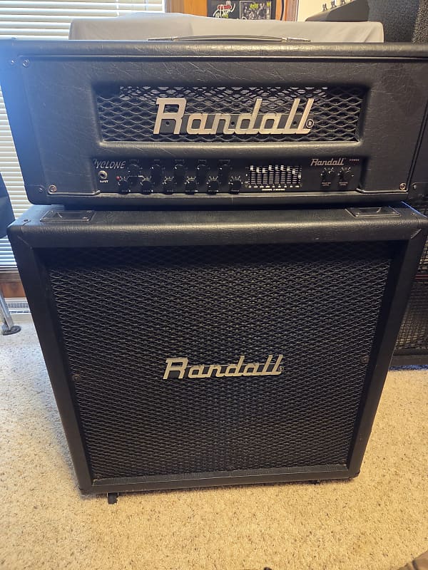 Randall Cyclone Amp Half Stack 4x12 Speaker Cab Dimebag | Reverb