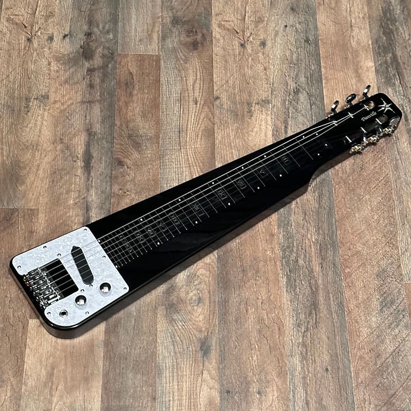 Danville MLS ST-250 TBK Black Electric Lap Steel Slide Guitar | Reverb