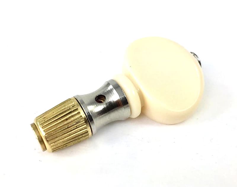 Grover Traditional Ivory Color Button Banjo 5th Tuning | Reverb