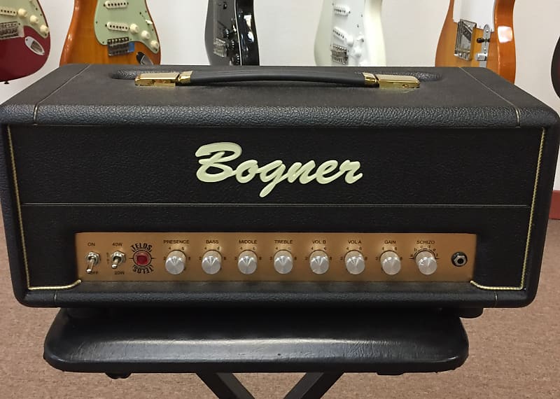 Bogner Telos Head 2018 Black with footswitch | Reverb