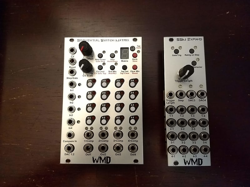 WMD Sequential Switch Matrix (SSM) and SSM Expander | Reverb