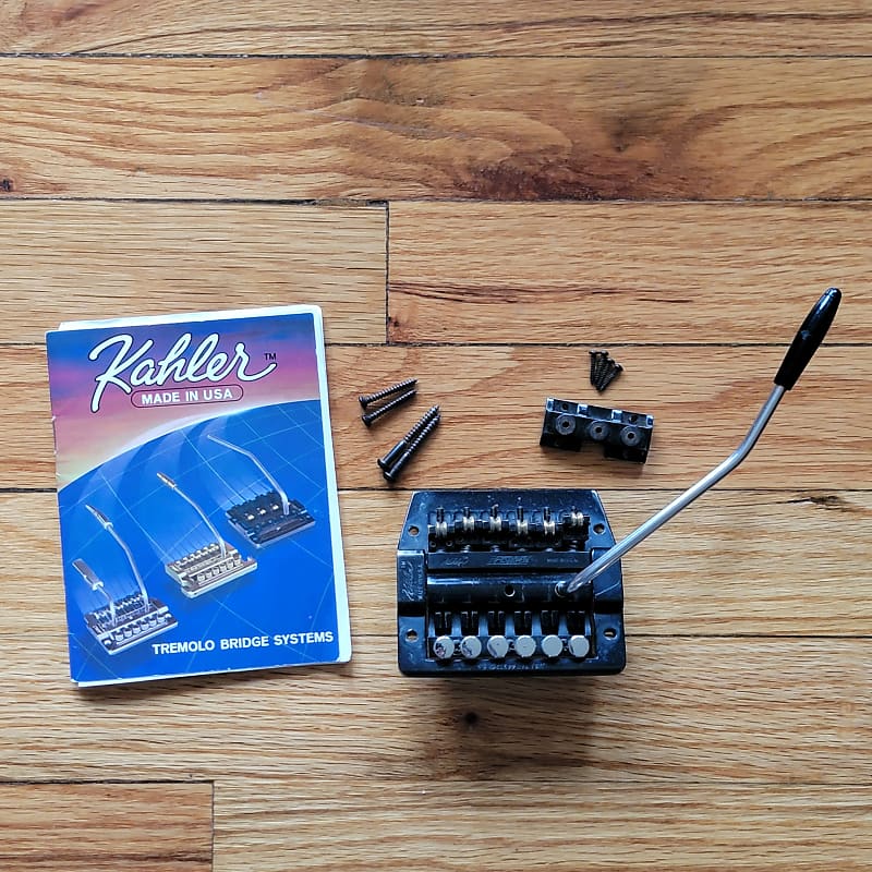1980s Kahler Flyer Tremolo System W/ Lock, Manual, And | Reverb