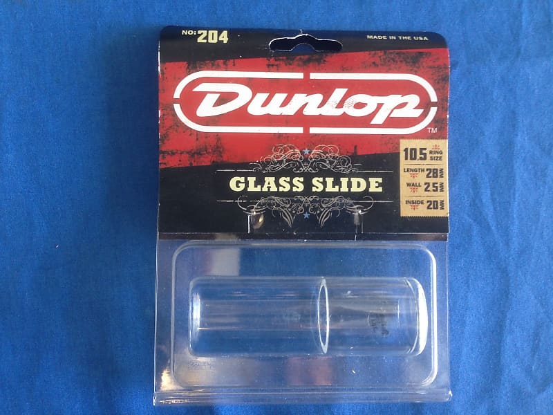 Dunlop Glass Slide 204 Natural / Glass | Reverb Canada