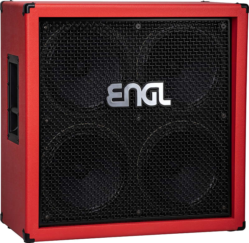 ENGL Amplifiers E412VGB 4 x 12-inch Speaker Cabinet - Red | Reverb