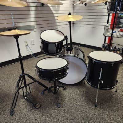 Groove Percussion Drum Set With Hardware & Cymbals(4 Piece) | Reverb