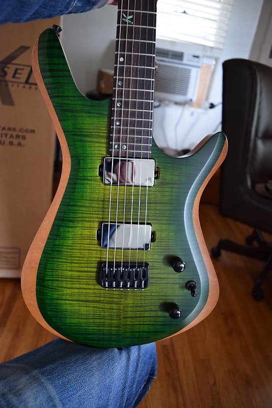 Kiesel Vanquish , 2018 build, Beautiful flamed maple top, | Reverb