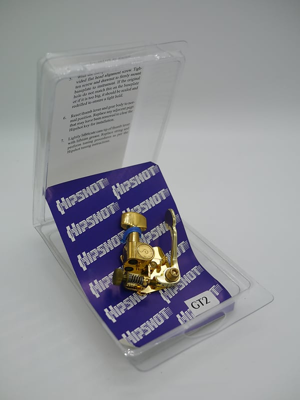 Hipshot NOS GT2 Schaller Guitar Xtender Key Extender D-Tuner | Reverb