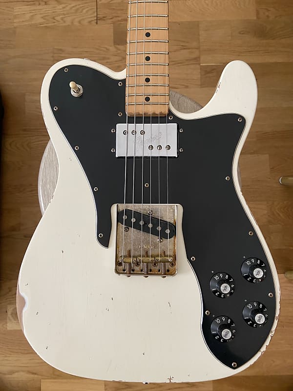 Fender Telecaster custom 72 2006 White relic | Reverb