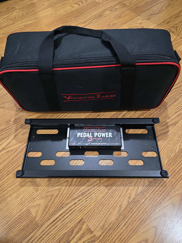 Voodoo Lab Dingbat Small Pedalboard with Pedal Power 3 Plus | Reverb