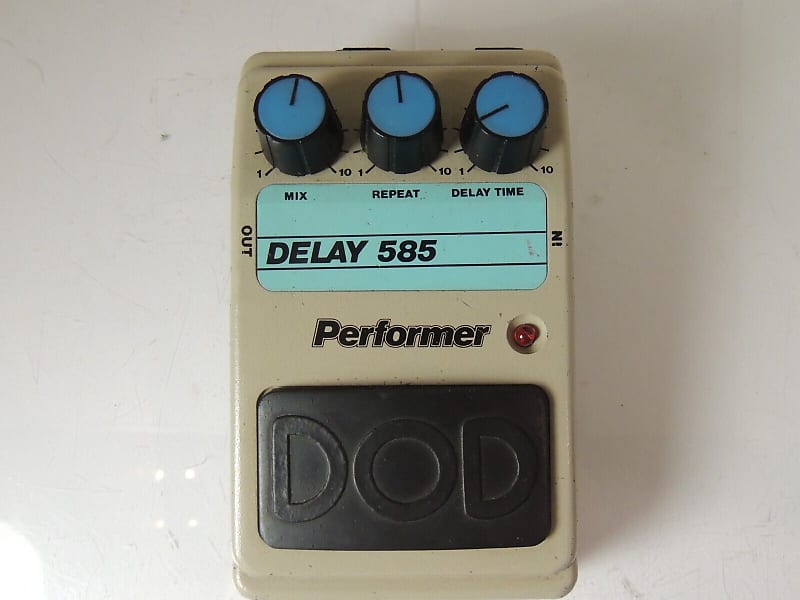 Vintage DOD Performer 585 Analog Delay Effects Pedal BBD Free | Reverb