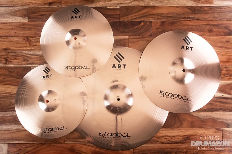 ISTANBUL AGOP ART 3 PIECE CYMBAL PACK + ISTANBUL BAG | Reverb